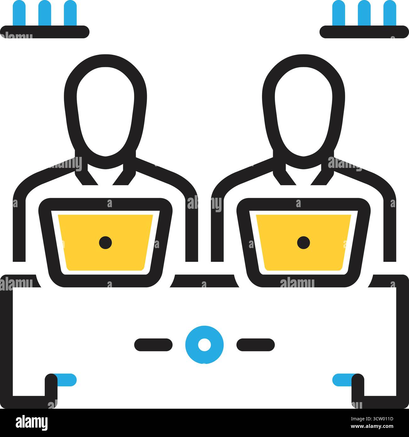 Icon for colleague,ollaborator Stock Vector Image & Art - Alamy