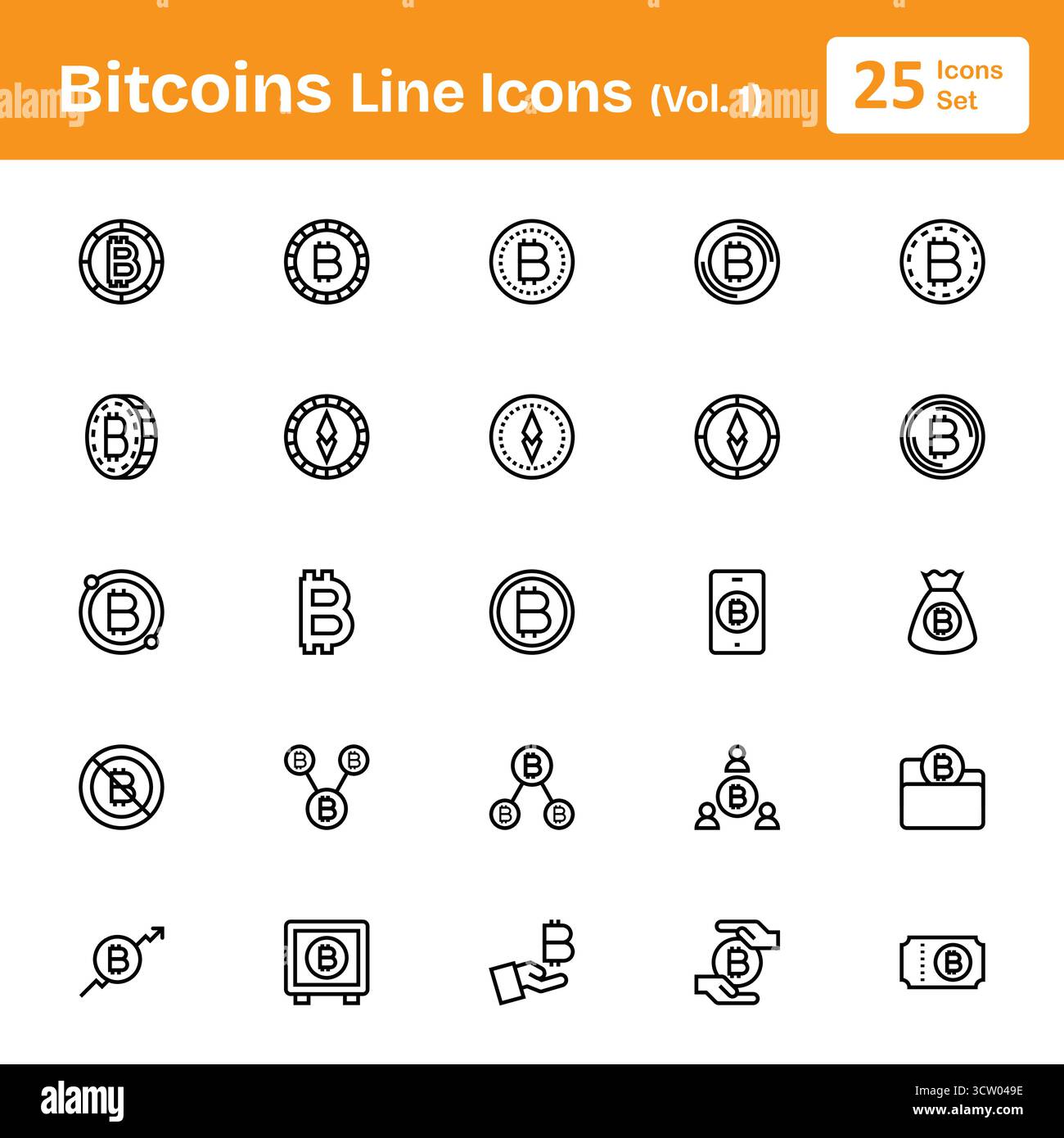 Digital coin trading Stock Vector Images - Alamy