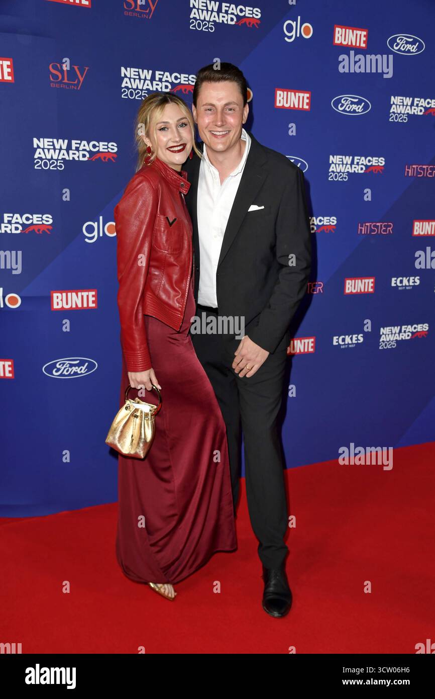 Bunte New Faces Award Film in Berlin Lisa Walser und Henry Walser bei ...