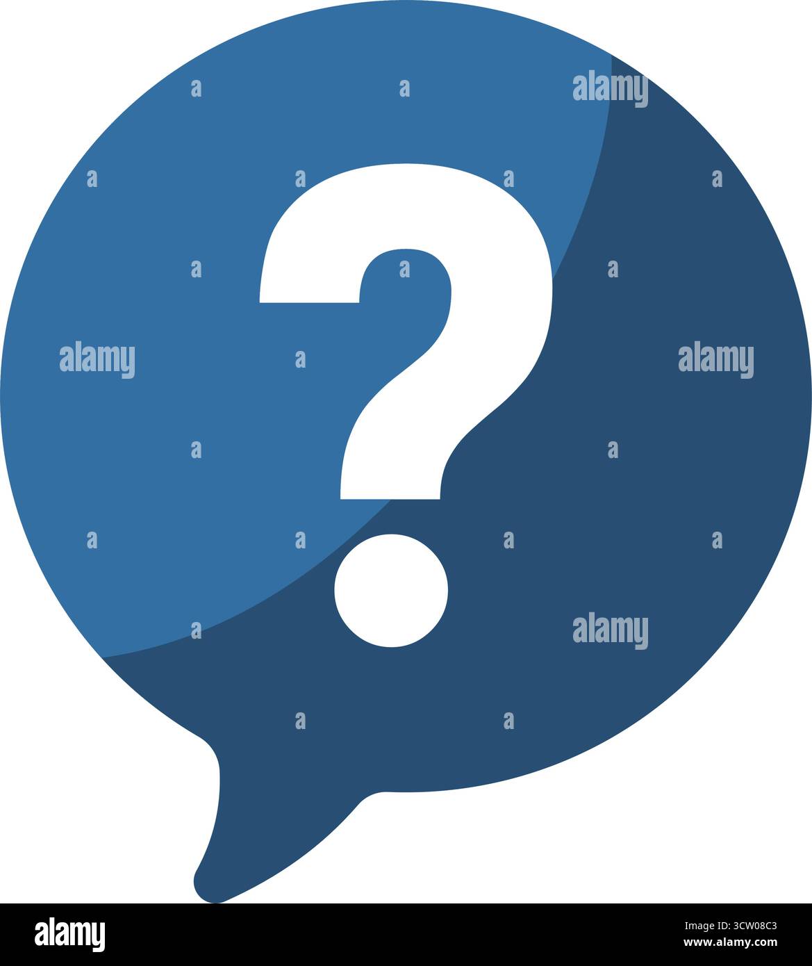 Icon question mark in Stock Vector Images - Alamy