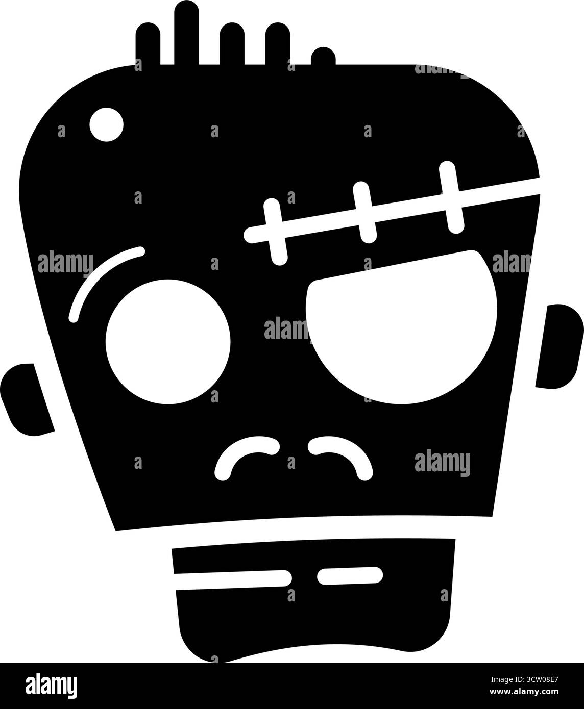 Monster mouth creepy scary Black and White Stock Photos & Images - Alamy