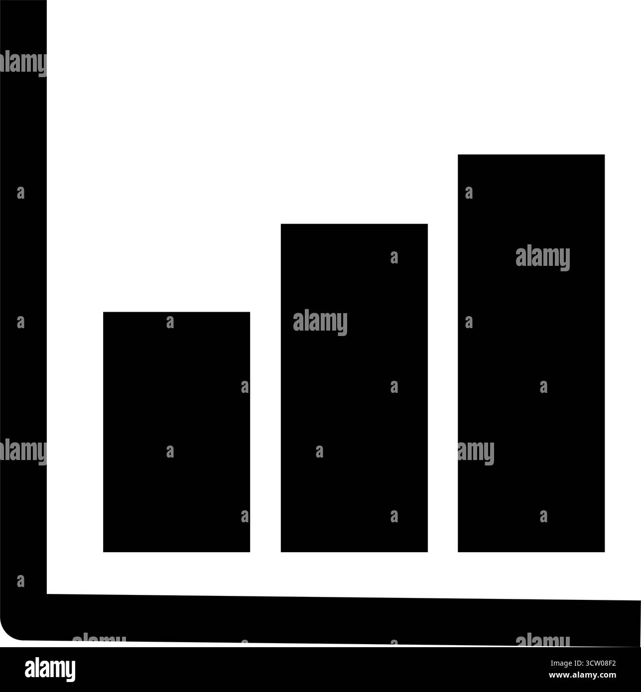 Business chart economy graph growth Black and White Stock Photos ...