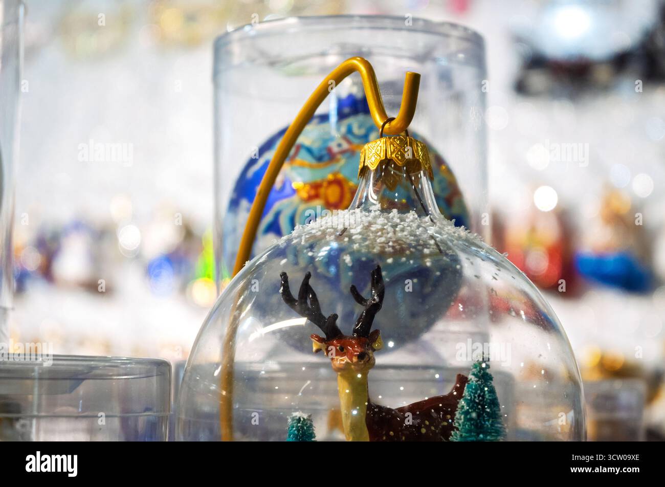 Showcasing glass snow globe hi-res stock photography and images - Alamy