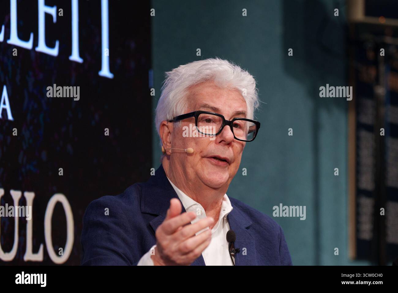 The writer Ken Follett during the presentation of his new novel, 'The ...