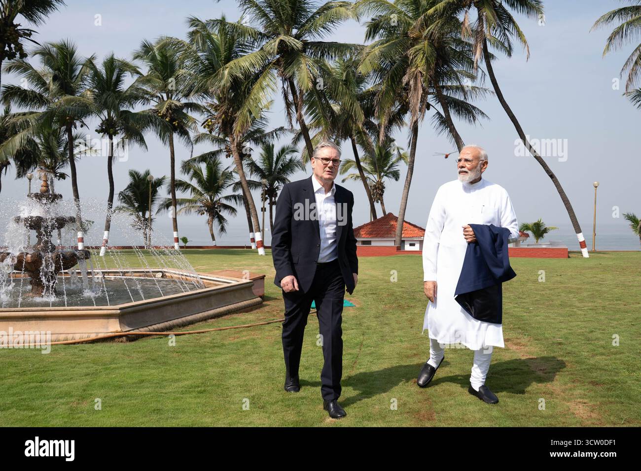 Prime Minister Sir Keir Starmer and Indian Prime minister Narendra Modi ...