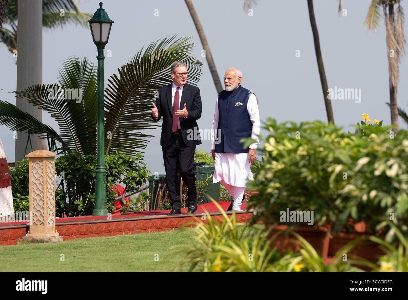 Prime Minister Sir Keir Starmer and Indian Prime minister Narendra Modi ...