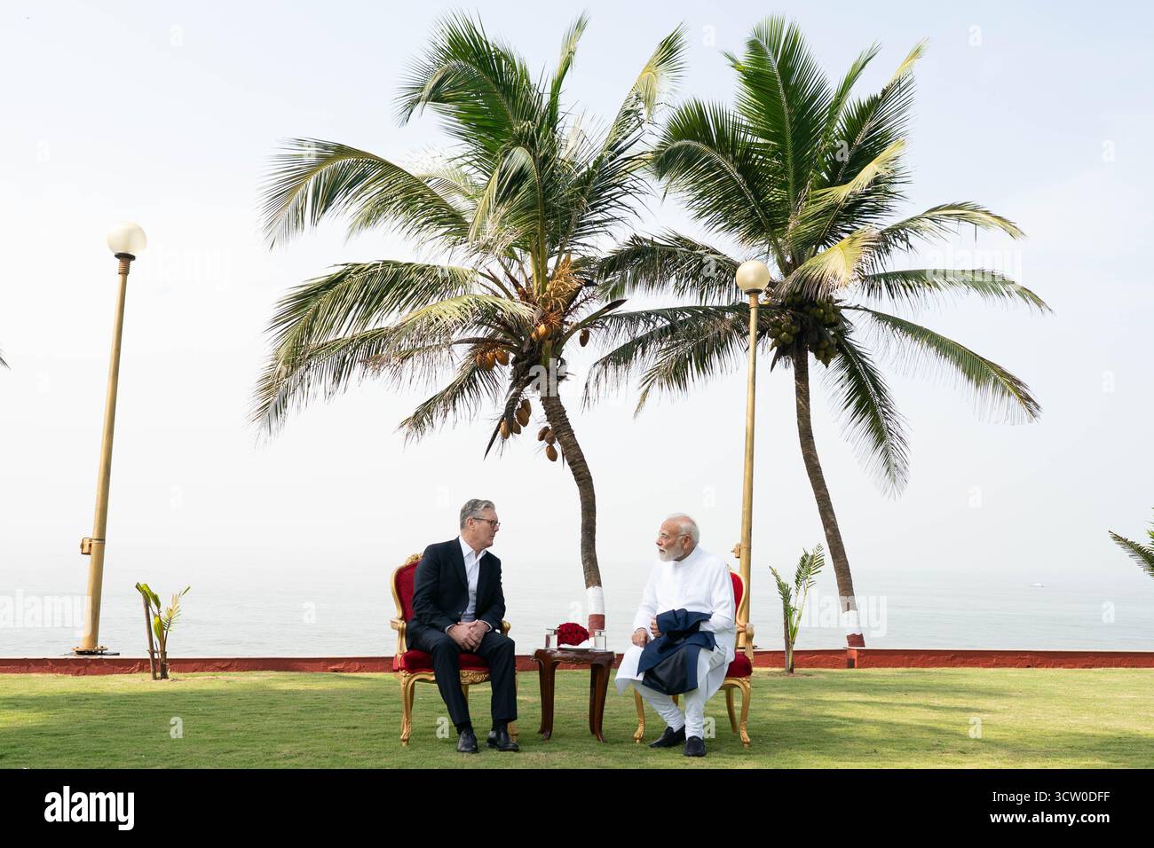 Prime Minister Sir Keir Starmer and Indian Prime minister Narendra Modi ...