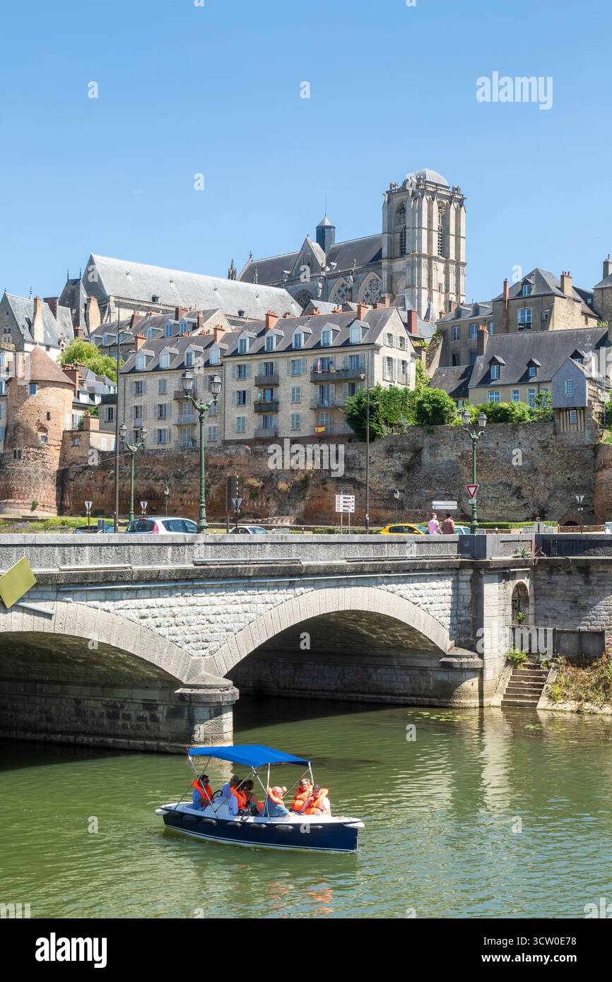 France, Sarthe, Le Mans, Old Mans, Plantagenet City, historic medieval ...