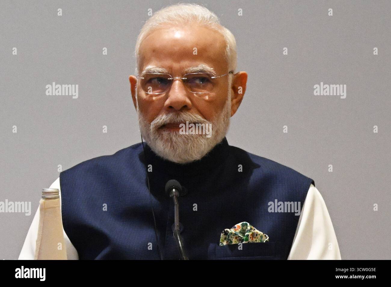 Indian Prime Minister Narendra Modi attends the India-UK CEO Forum at ...