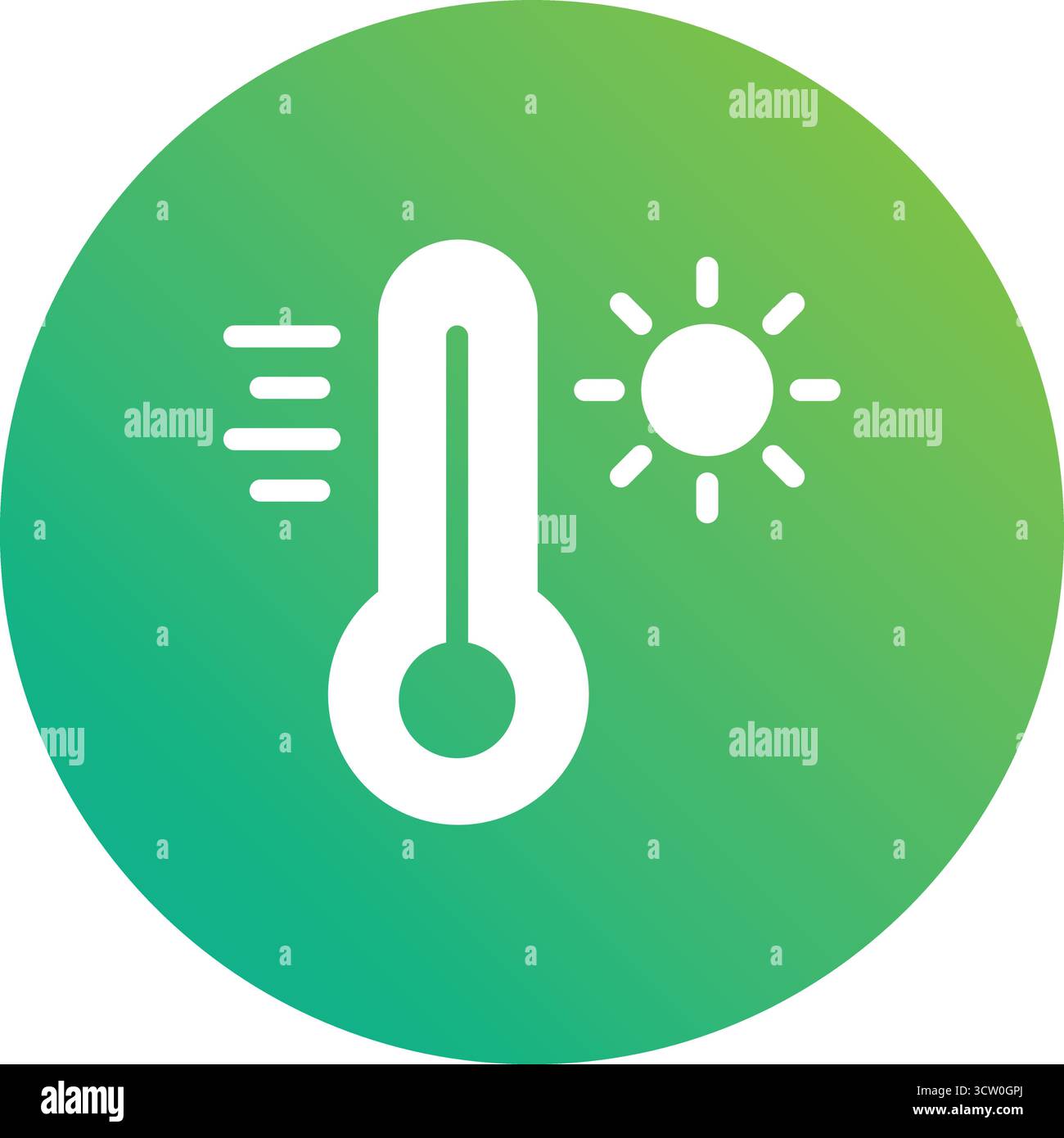 Hot weather vector vectors hi-res stock photography and images - Alamy