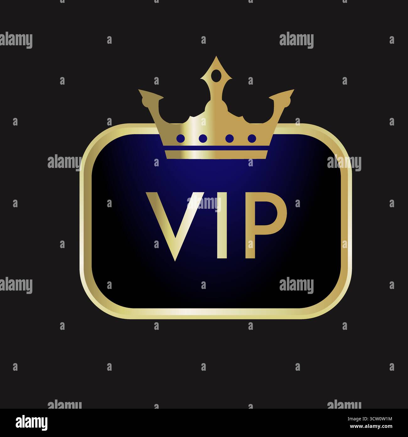 Ticket icon vip symbol Stock Vector Images - Alamy