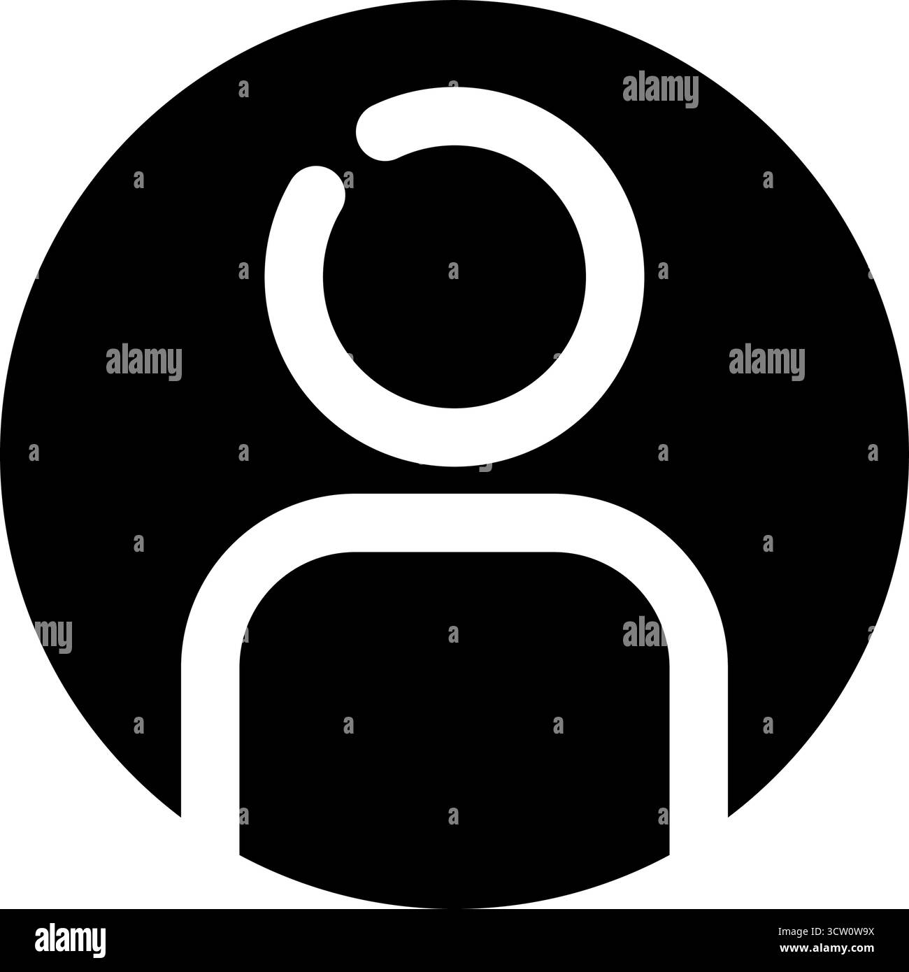 Avatar outline icon Stock Vector Images - Alamy