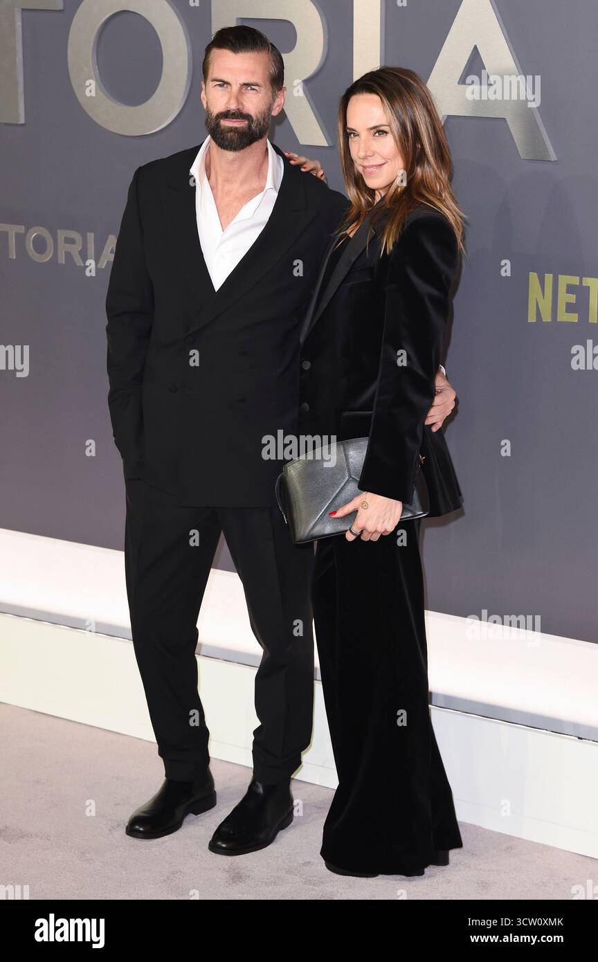 Chris Dingwall und Melanie C bei der Weltpremiere der Netflix ...