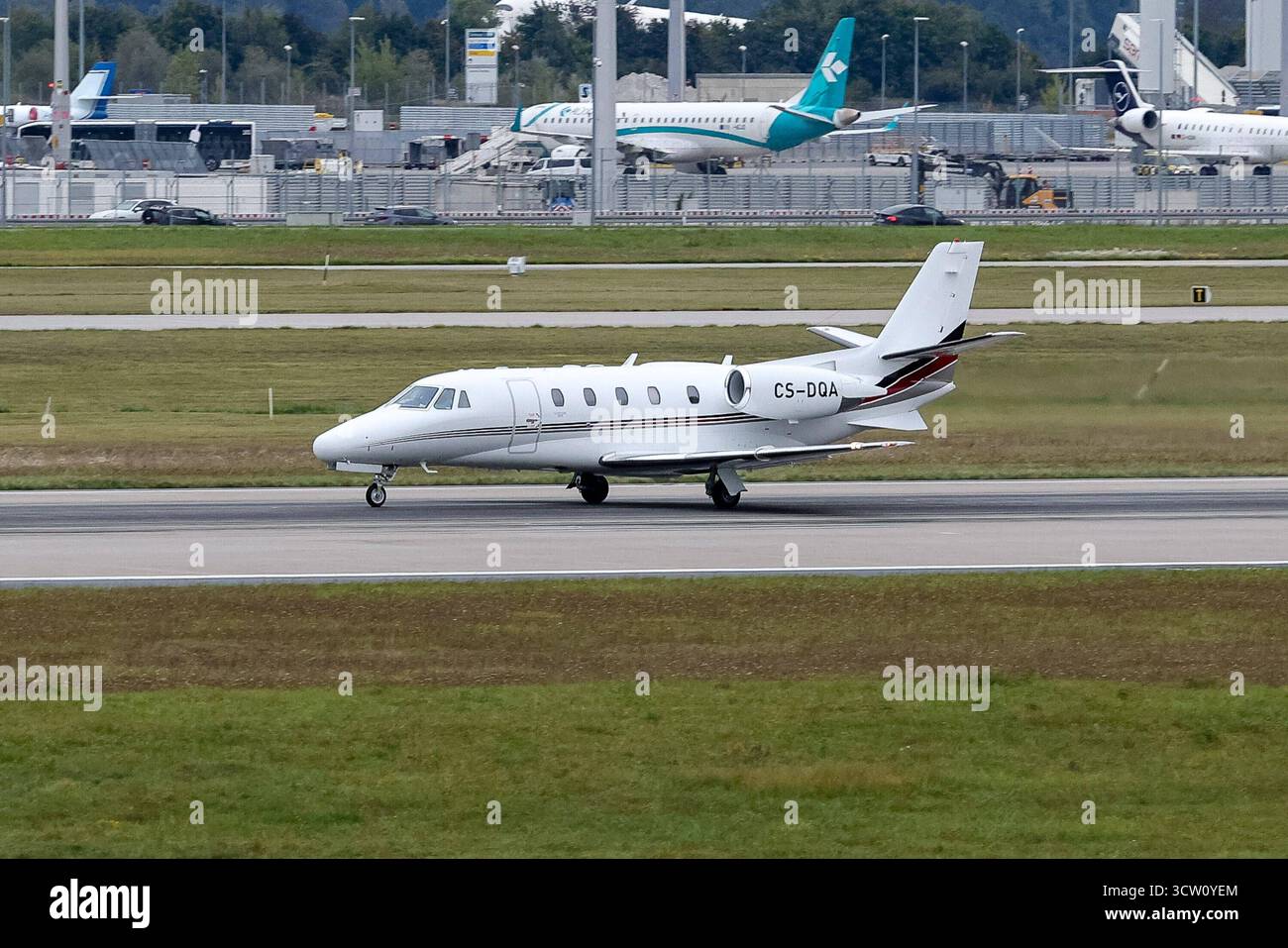 Eine Cessna 560XL Citation Excel der Fluglinie, Airline ...