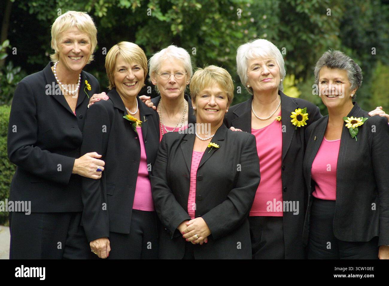 The original Calendar Girls at the Calendar Girls photocall, The Strand ...
