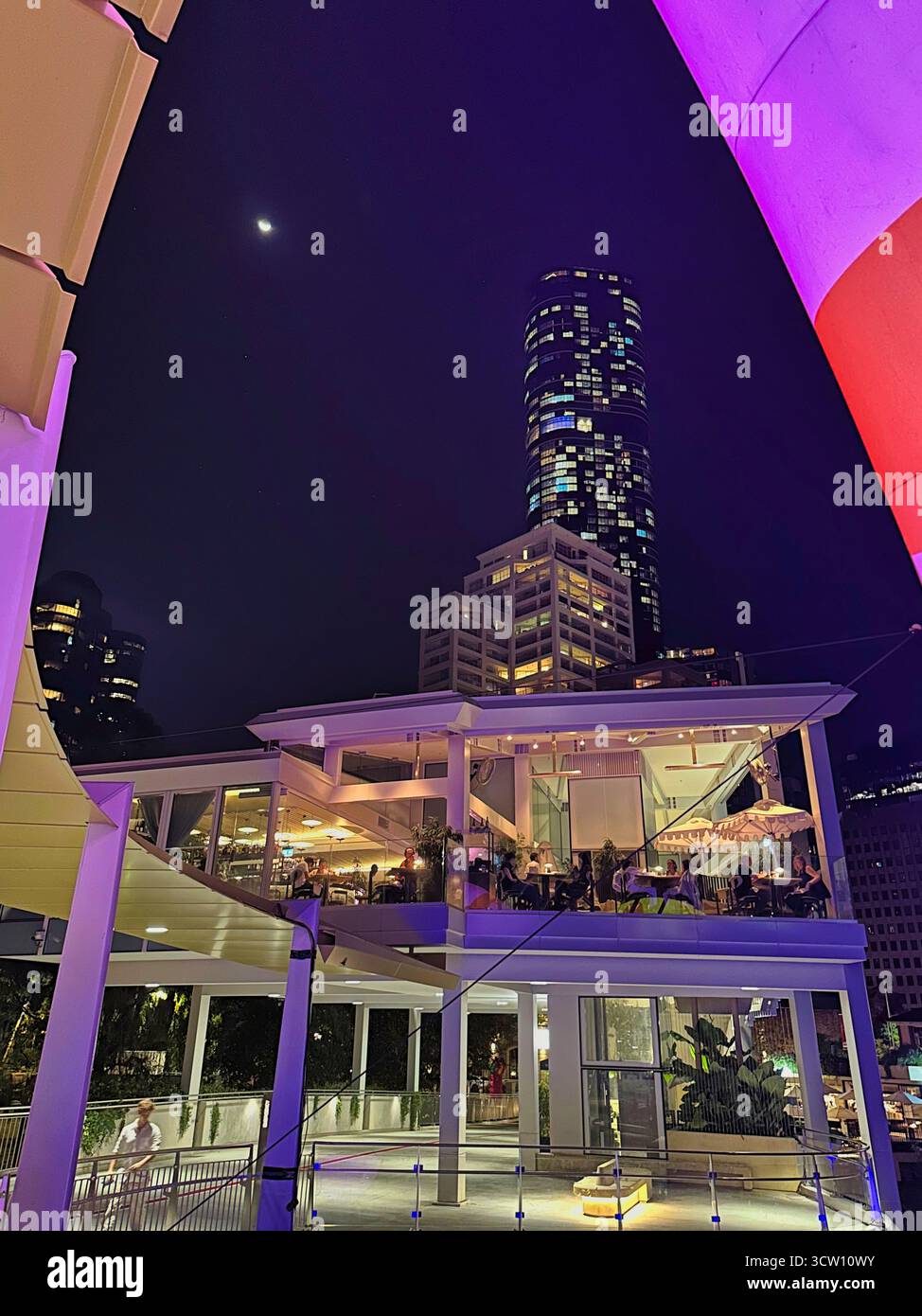 Brisbane, Queensland, Australia. 27th September, 2025 Stilts restaurant ...