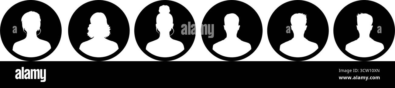 Silhouette anonymous woman Black and White Stock Photos & Images - Alamy