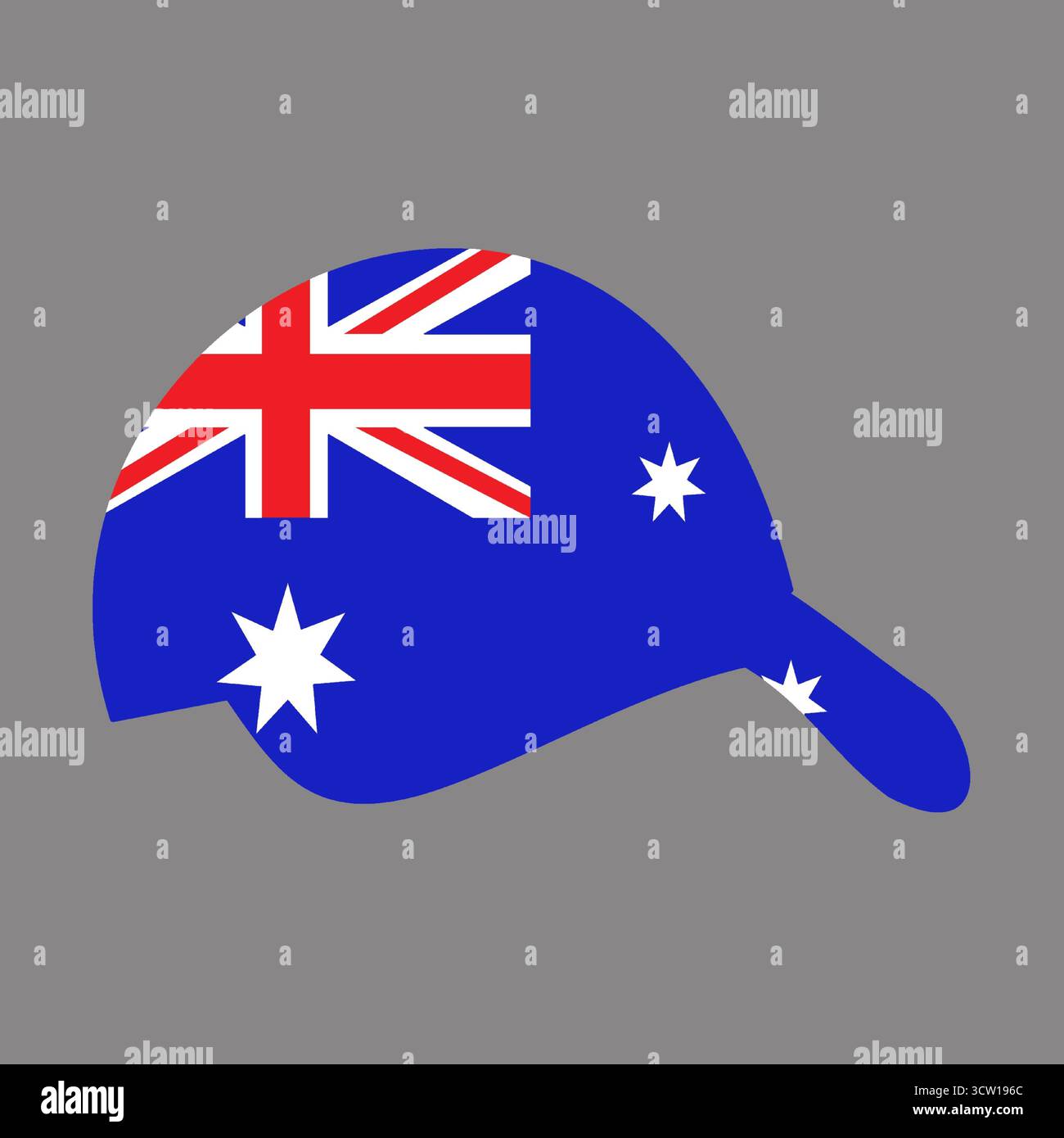 Australian cap Stock Vector Images - Alamy