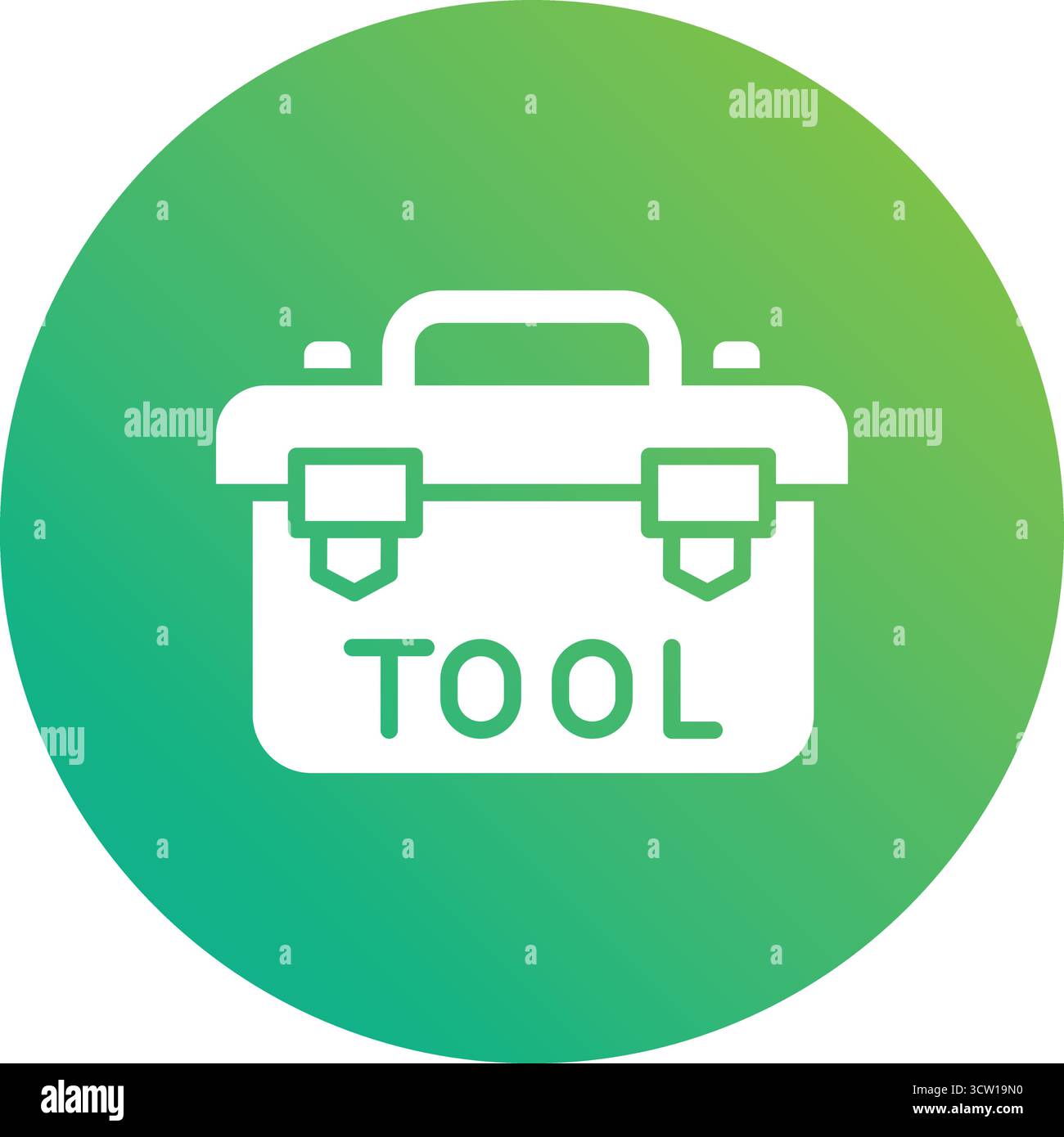 Toolbox icon solid icon Stock Vector Images - Alamy
