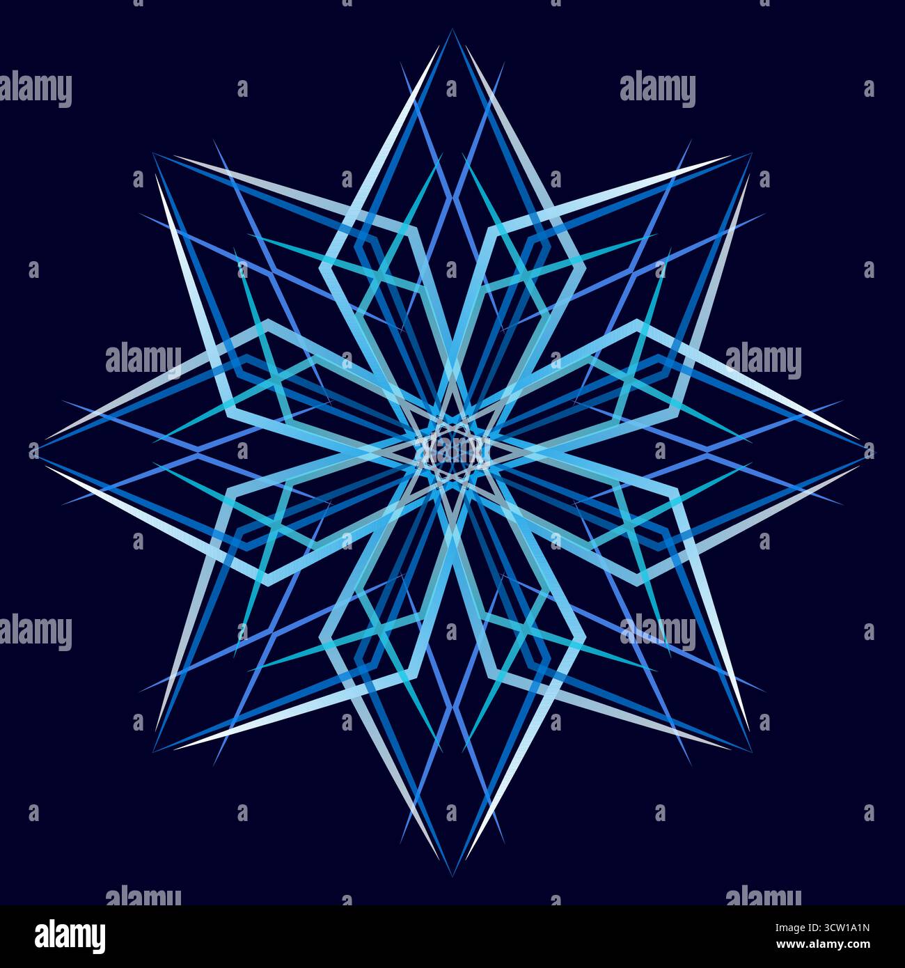 Mystical mystic winter Stock Vector Images - Alamy