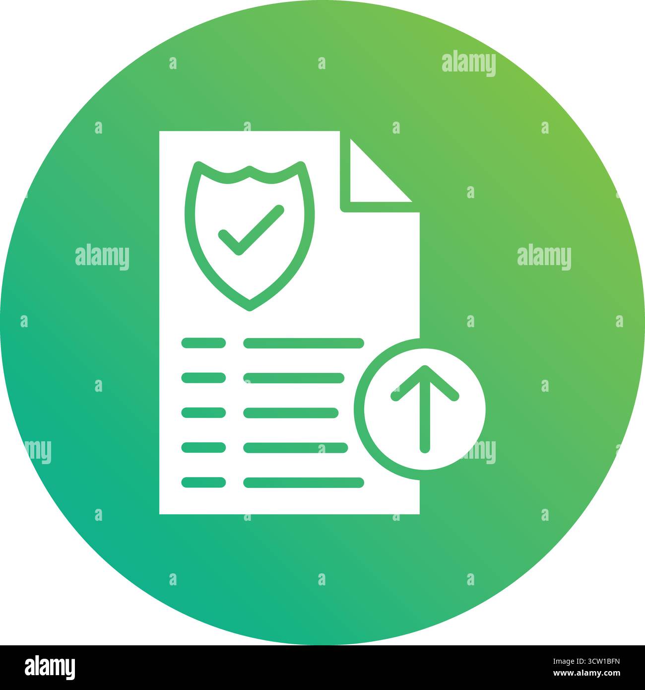 Upload file icon solid Stock Vector Images - Alamy