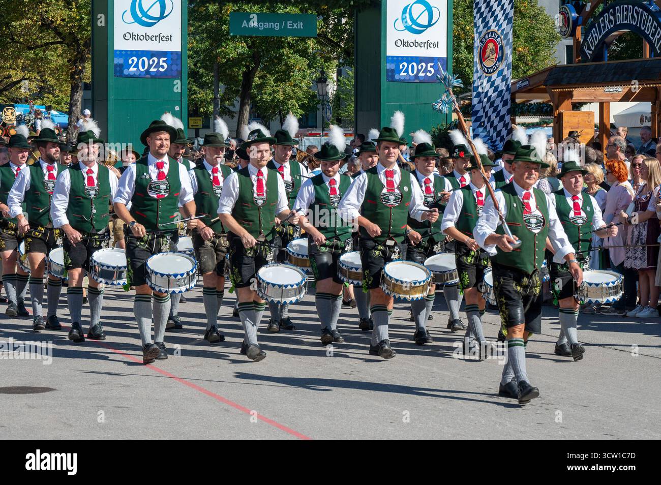 Muenchen, 190. Muenchner Oktoberfest, Wiesn Einzug, Aubinger ...