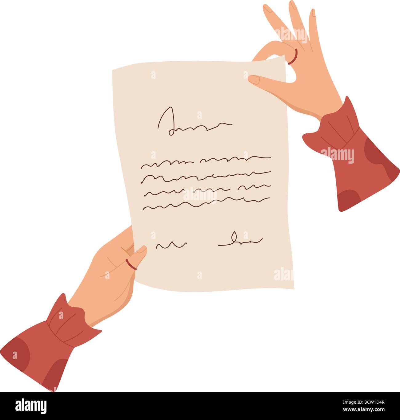 Note written love on Stock Vector Images - Alamy