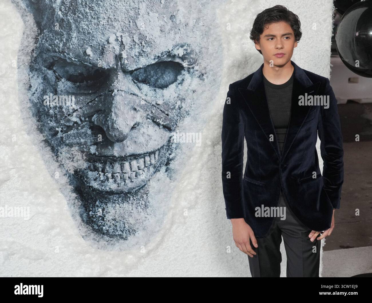 Miguel Mora arrives at the Universal Pictures' BLACK PHONE 2 Premiere ...