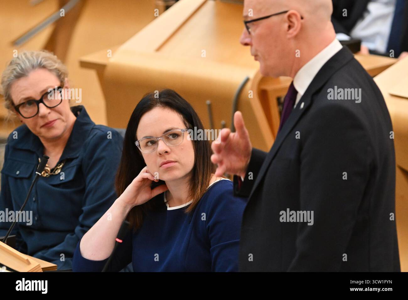 Edinburgh Scotland, UK 09 October 2025. Deputy First Minister Kate ...
