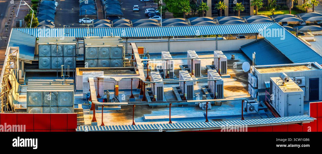 Aerial view duct design hi-res stock photography and images - Alamy