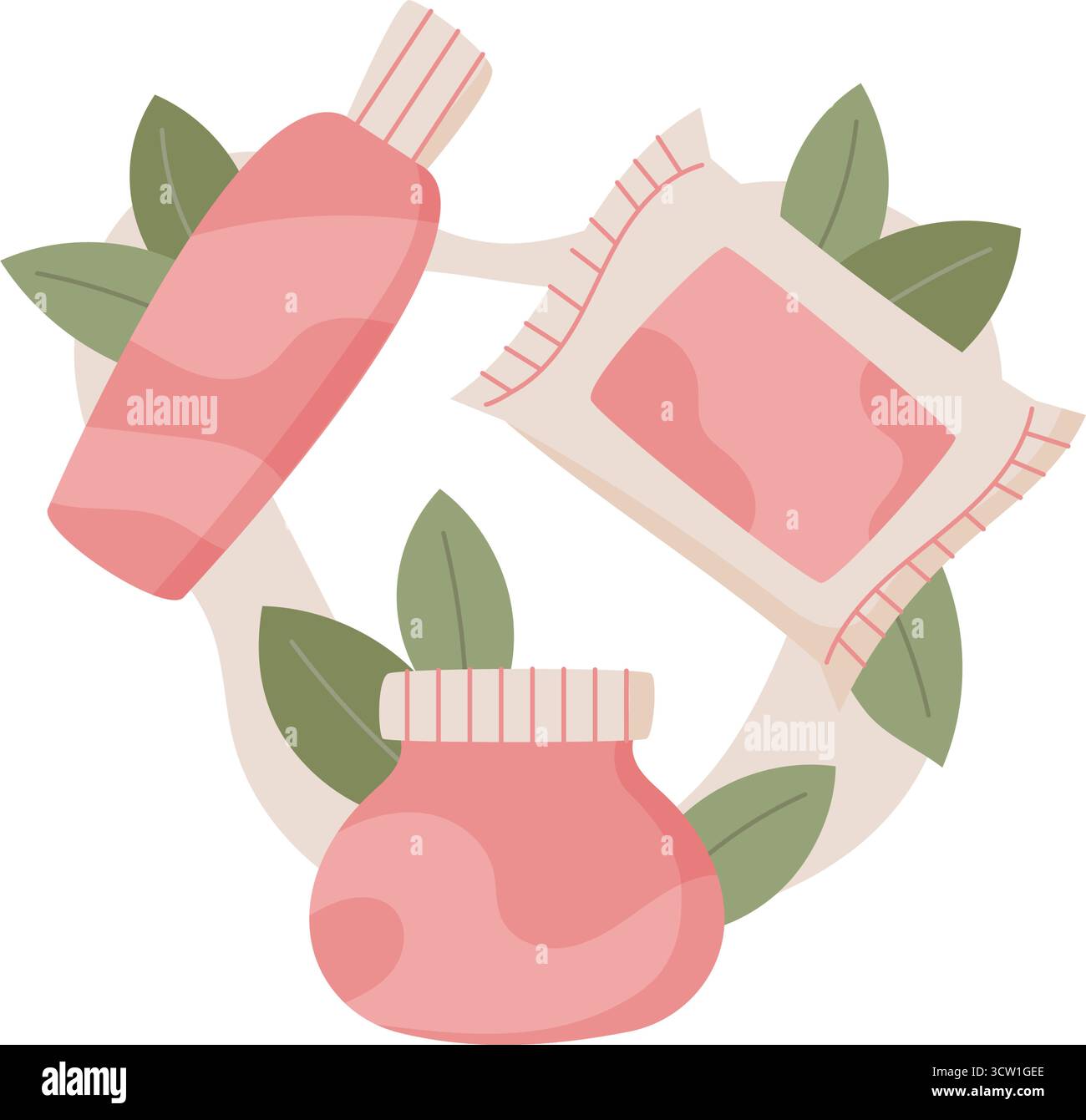 Bottle cream body lotion Stock Vector Images - Alamy