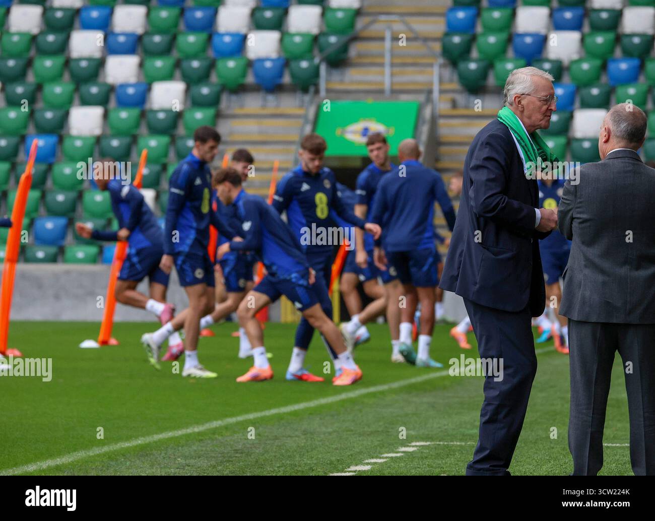 Clearer Twist National Stadium at Windsor Park, Belfast, Northern ...