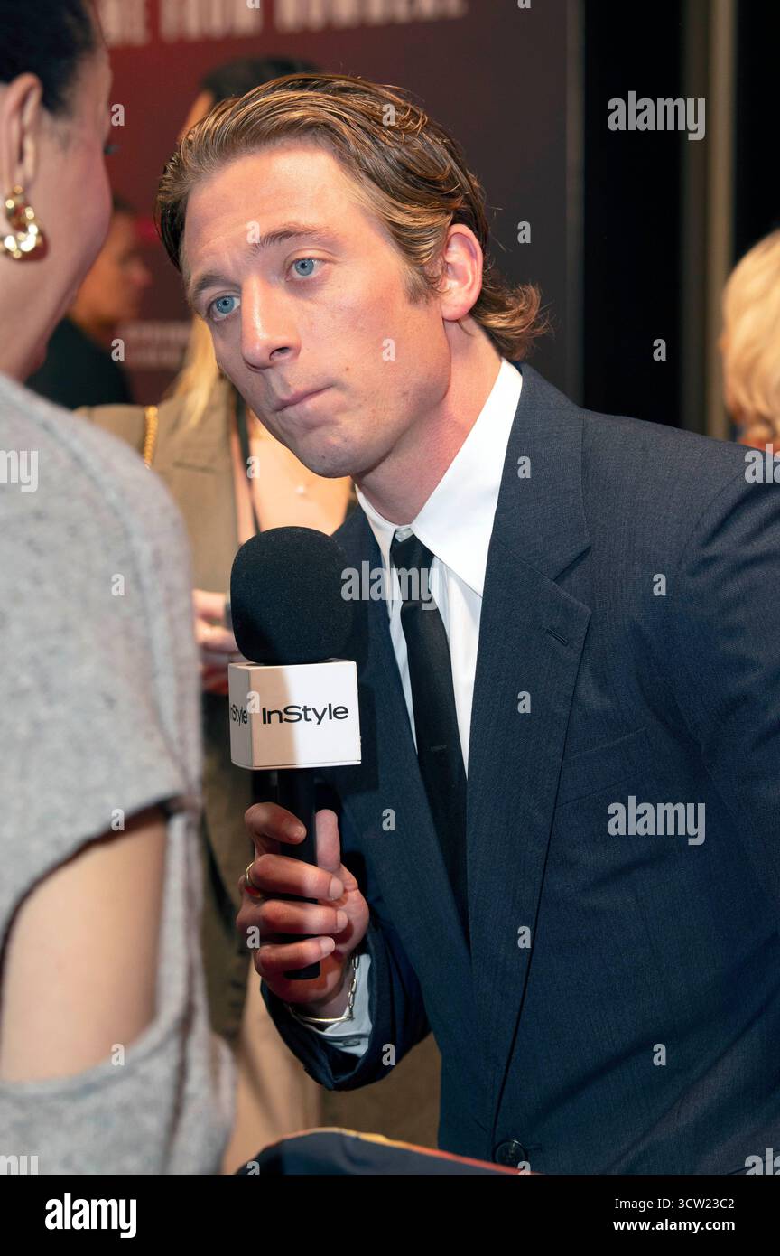 Jeremy Allen White bei der Premiere des Kinofilms 'Springsteen: Deliver ...