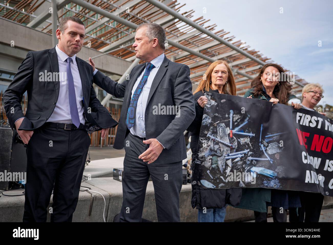 Edinburgh, Scotland, UK. 9th October 2025. Drug recovery charity FAVOR ...