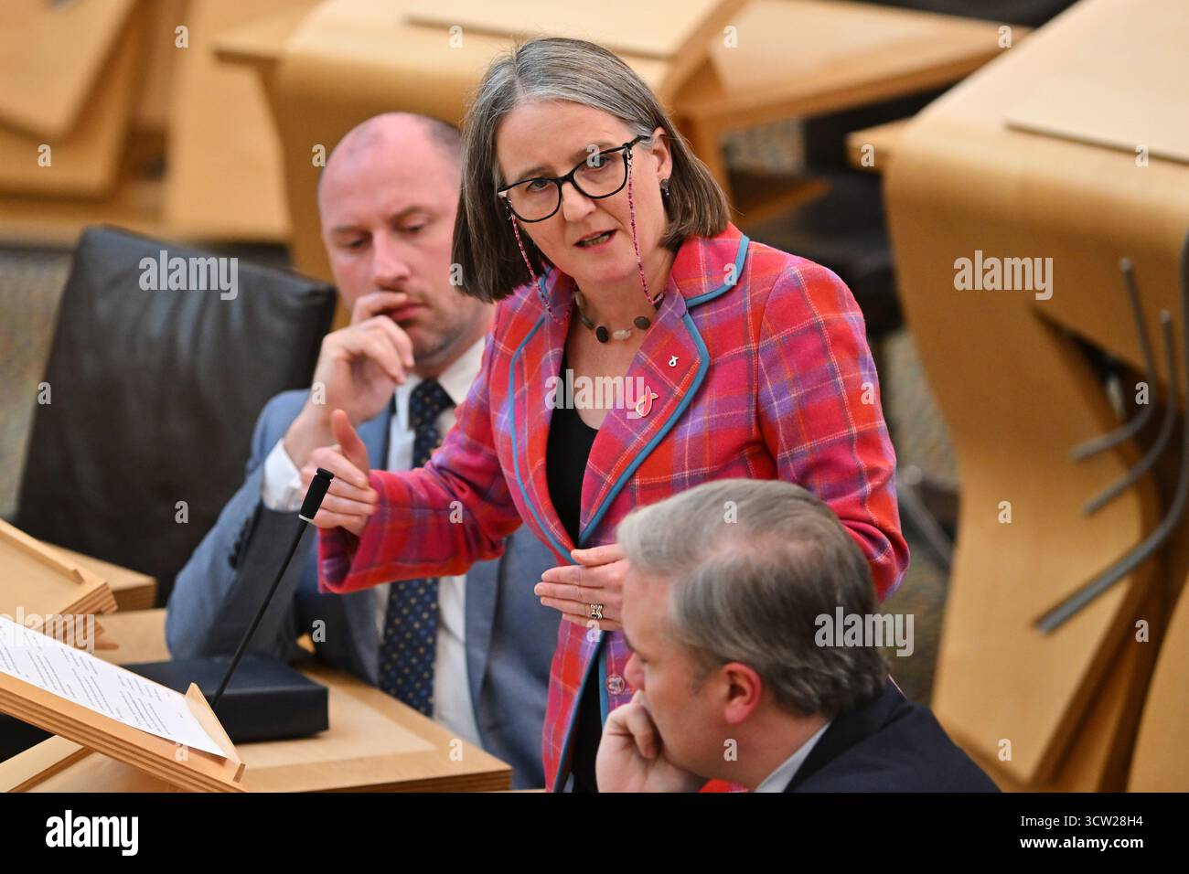 Edinburgh Scotland, UK 09 October 2025. Minister for Drugs & Alcohol ...
