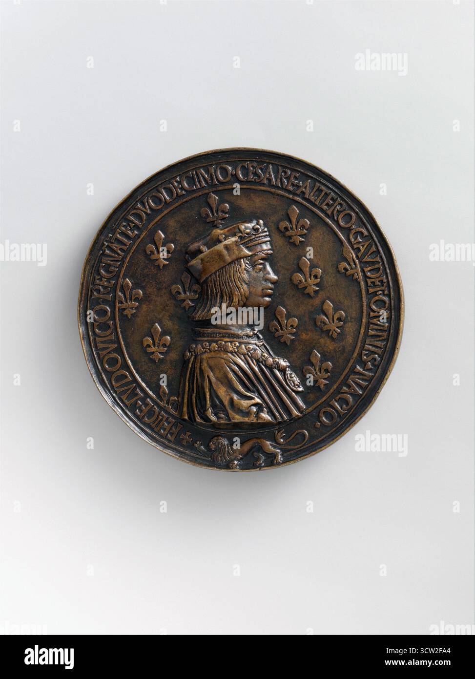 Medal Louis XII, King of France (r. 1498–15155)French; Medal; Metalwork ...