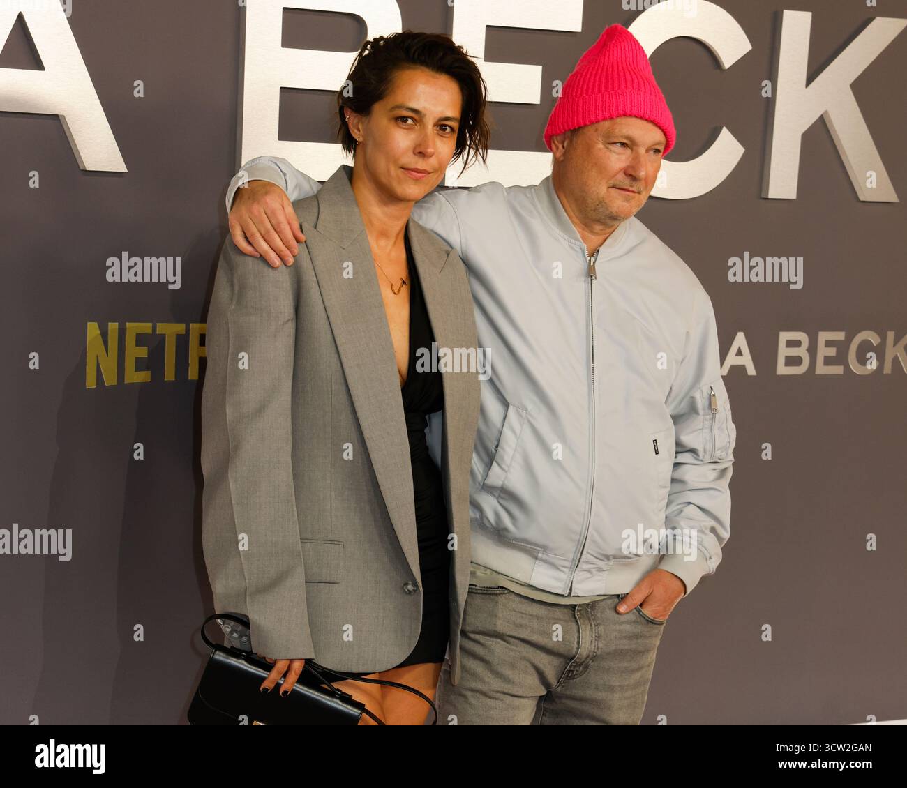 London, UK. 08th Oct, 2025. Dovile Drizyte and Juergen Teller attend ...