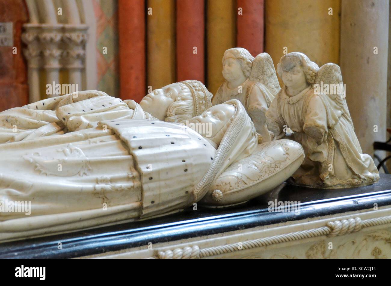 tomb children of of Anne of Brittany, Anne de Bretagne 1477-1514, Tours ...