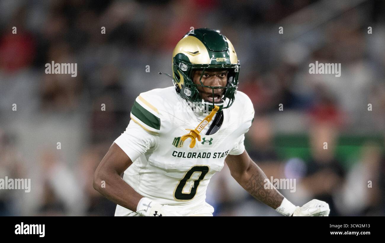 Colorado State wide receiver Jordan Ross runs during an NCAA football ...