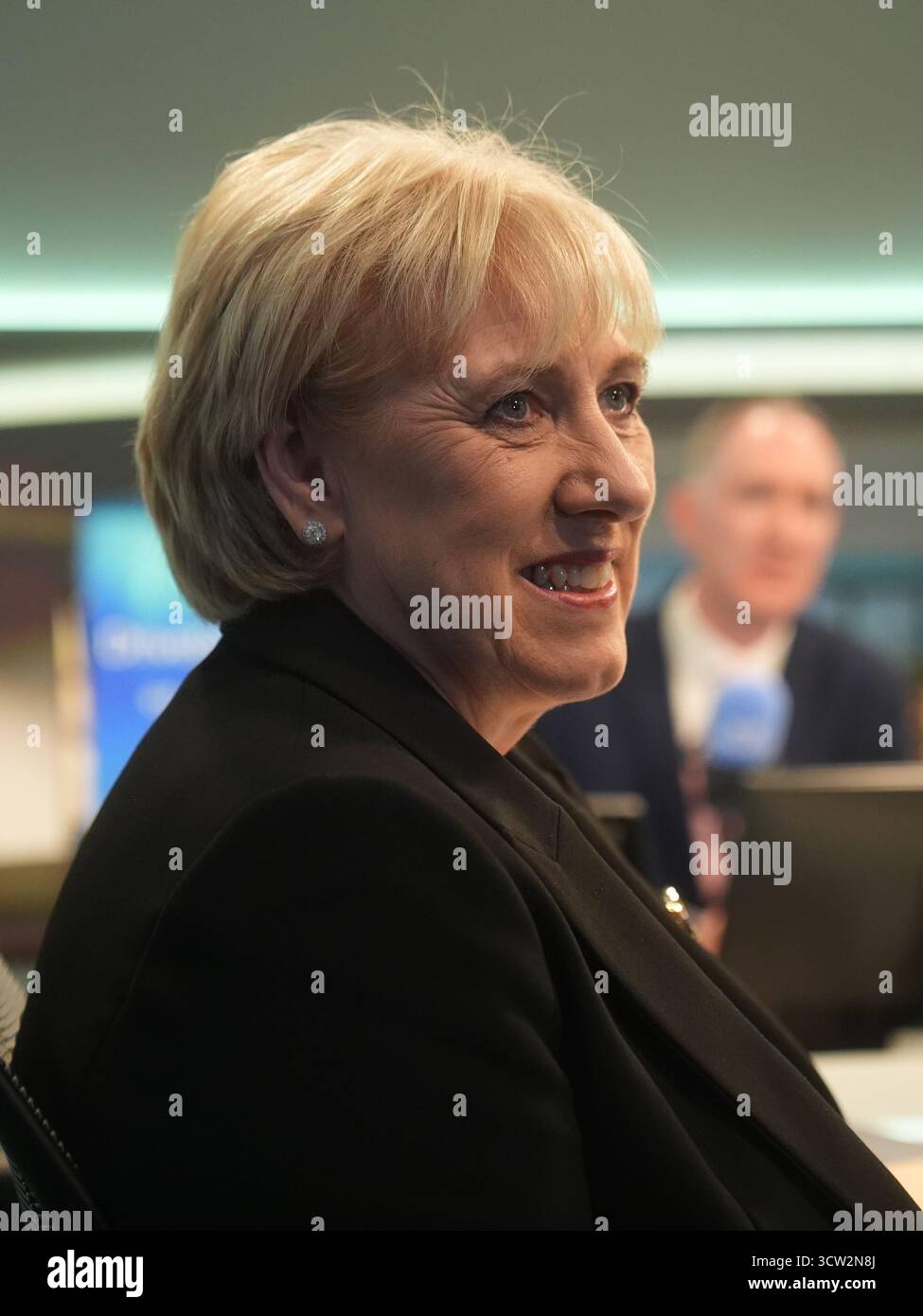 Fine Gael presidential candidate Heather Humphreys ahead of the RTE ...
