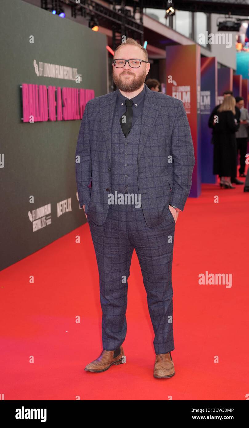 Producer Matthew James Wilkinson attends the screening of The Ballad of ...