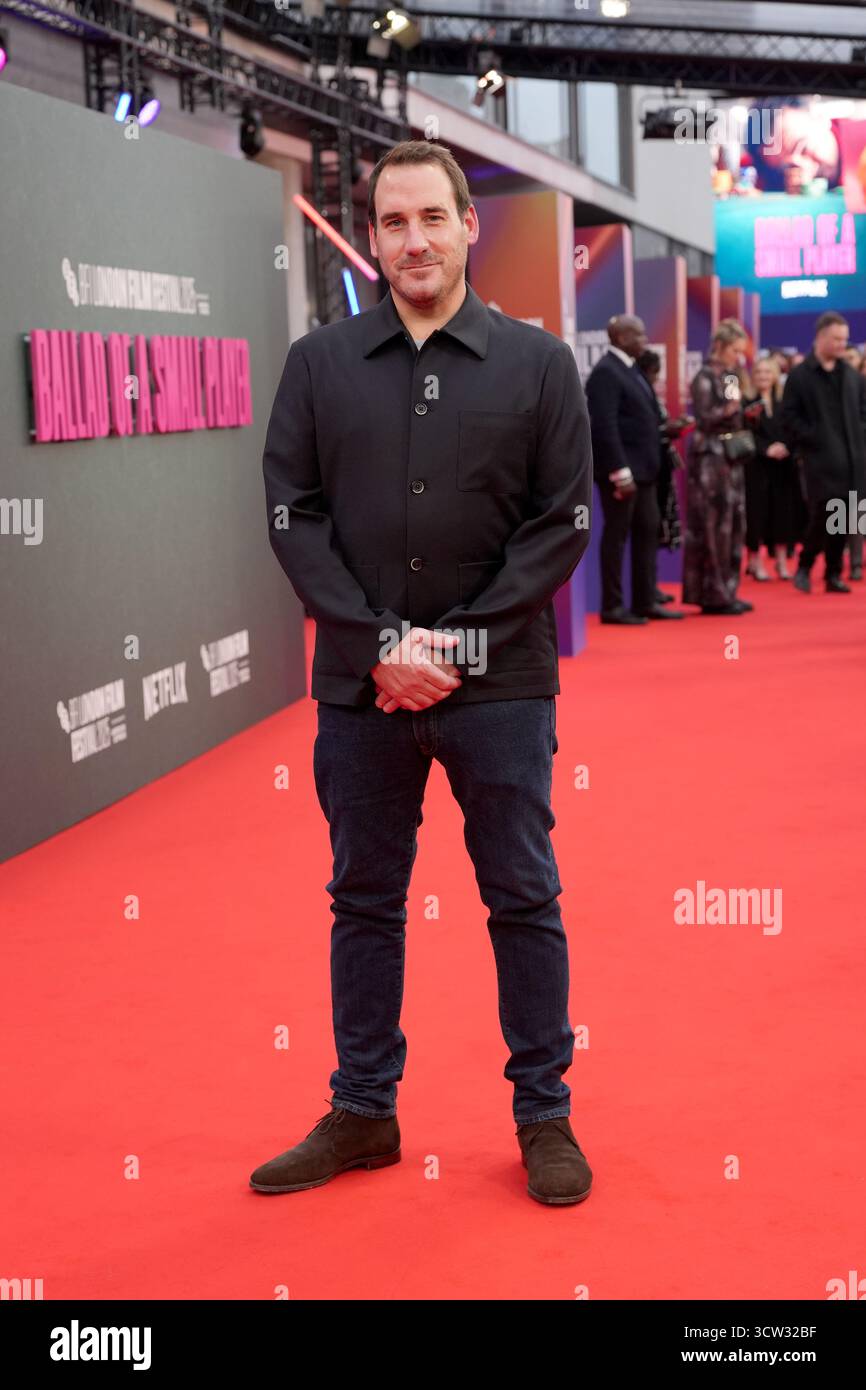 James Friend attends the screening of The Ballad of a Small Player, at ...