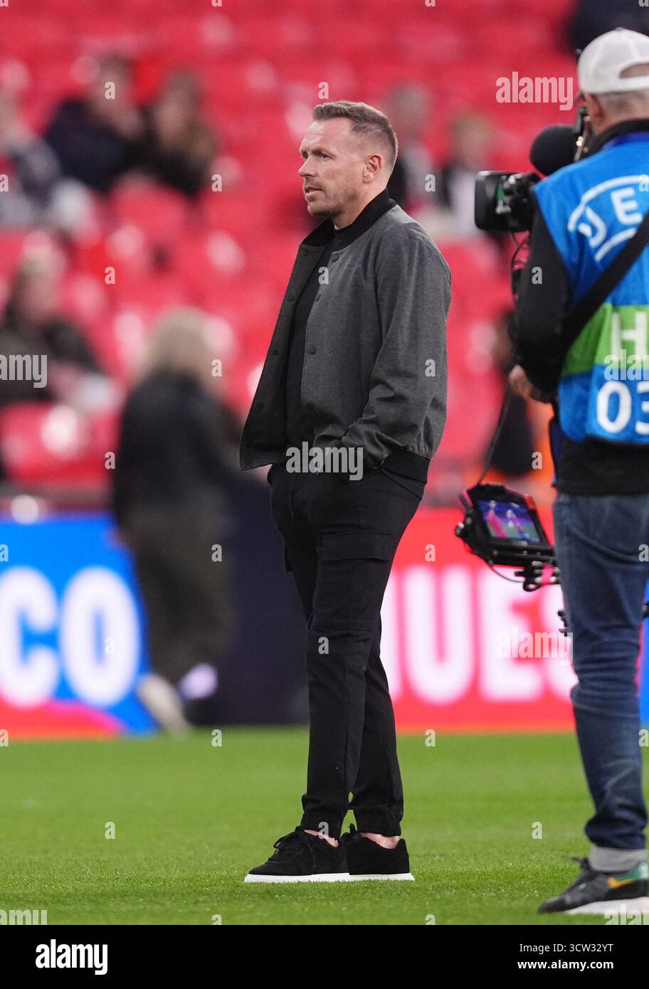 Wales manager Craig Bellamy before the international friendly match at ...