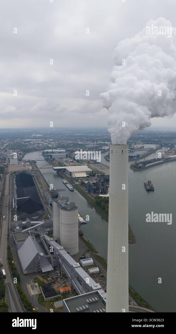 Aerial drone video mannheim coal hi-res stock photography and images ...
