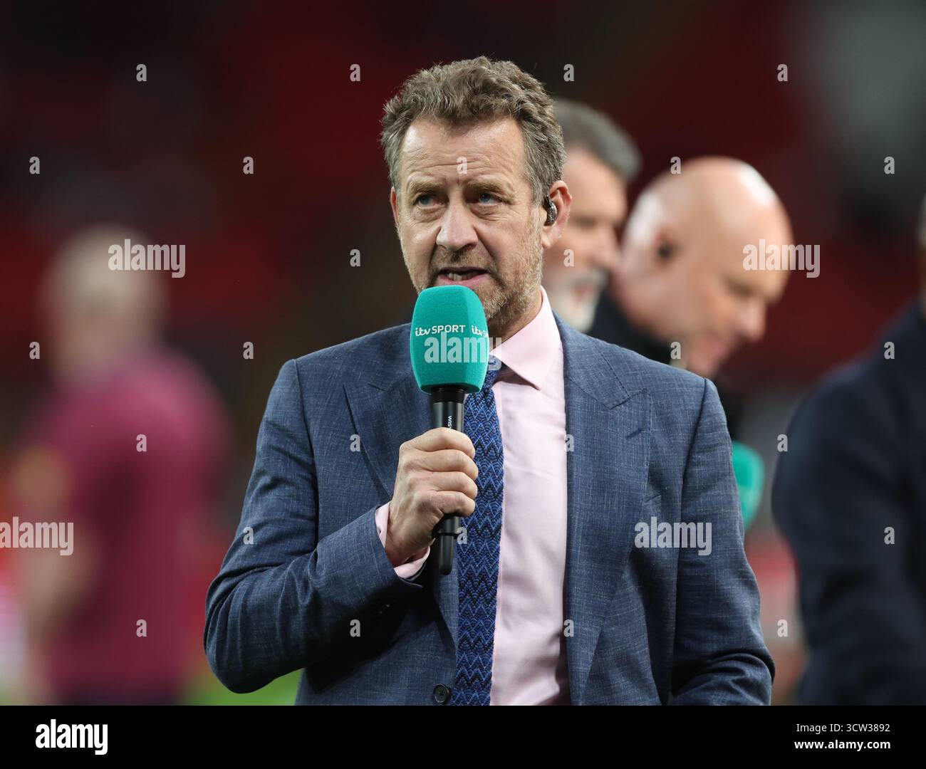 London, UK. 9th Oct, 2025. ITV presenter Mark Pougatch during the ...