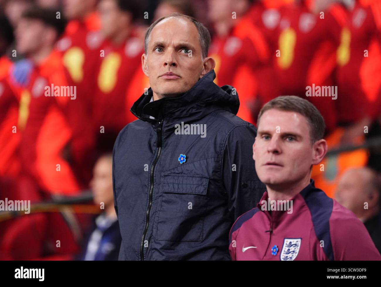England manager Thomas Tuchel before the international friendly match ...