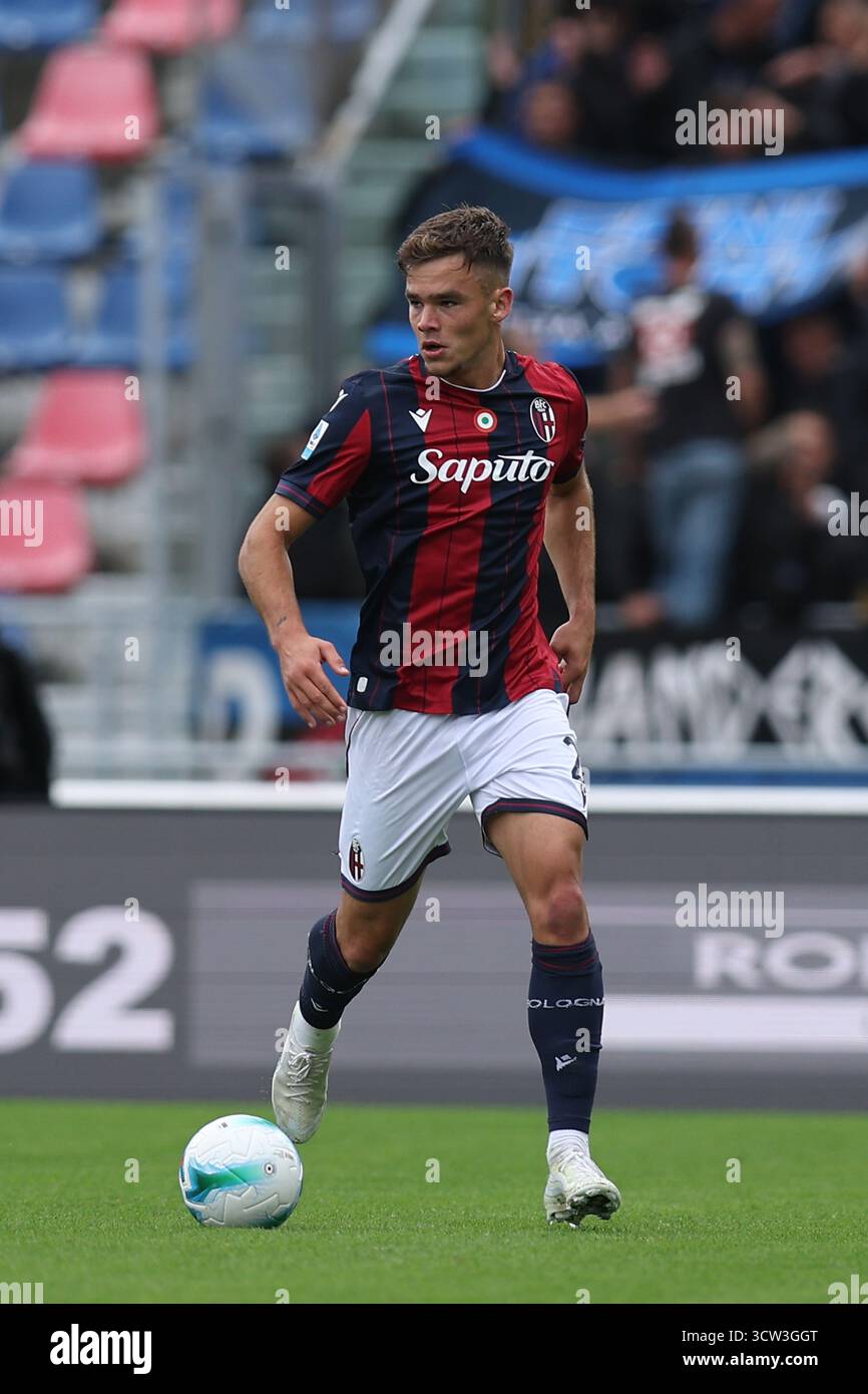 Thijs Dallinga (Bologna) during the Italian Championship Serie A 2025 ...