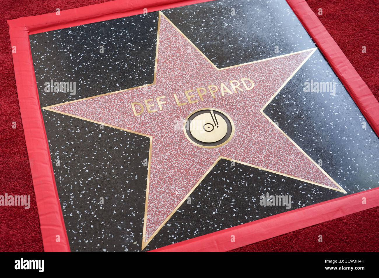 A star honoring Def Leppard appears on the Hollywood Walk of Fame on ...