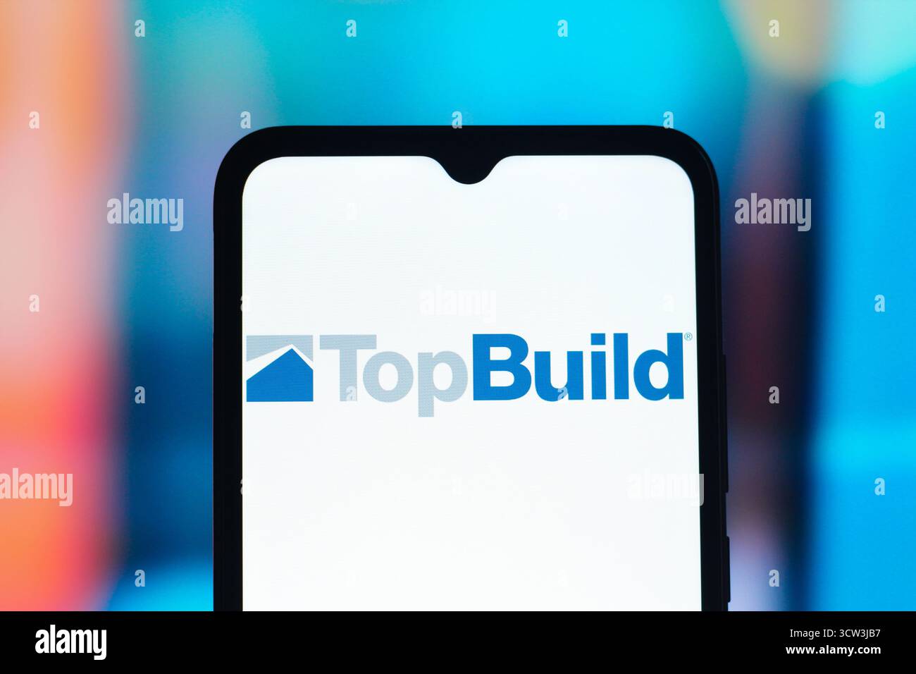 October 9, 2025, Canada: In this photo illustration, the TopBuild (Top ...