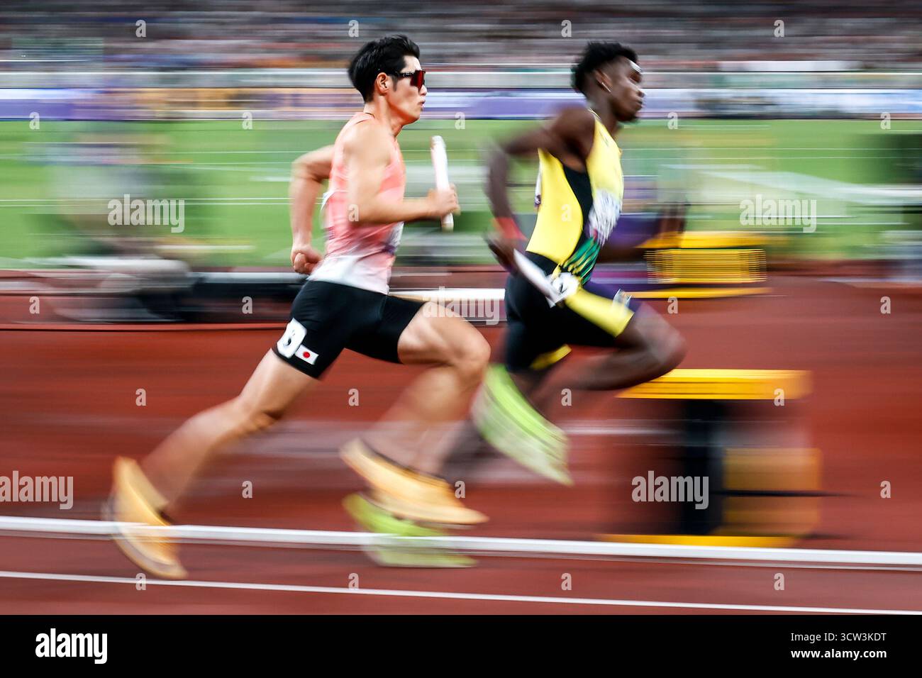 Tokyo, Japan. 20th Sep, 2025. Kenki Imaizumi (JPN) bei der 4x400m ...